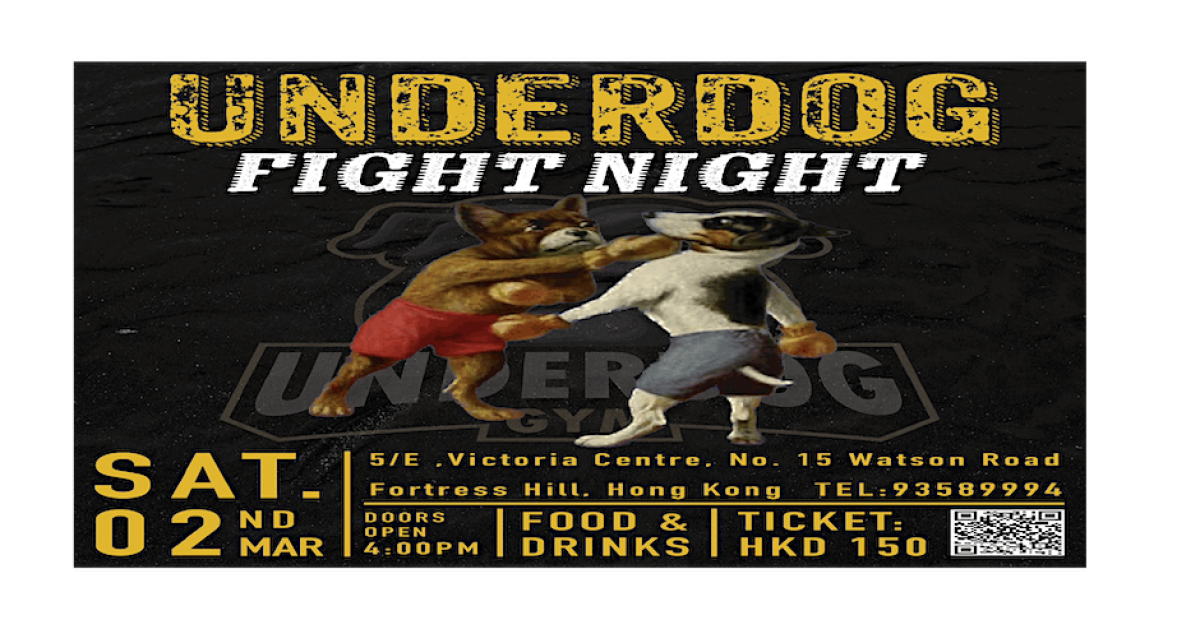 Underdog Fight Night | The Beat Hong Kong