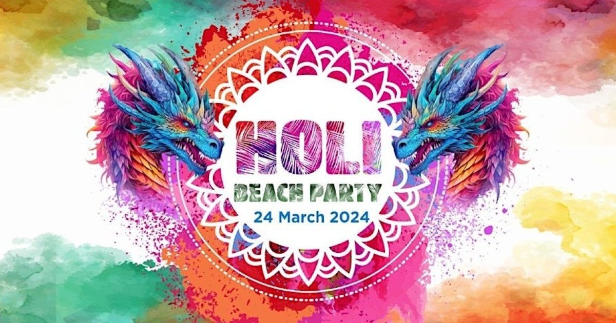 Holi Beach Party 2024 | The Beat Hong Kong