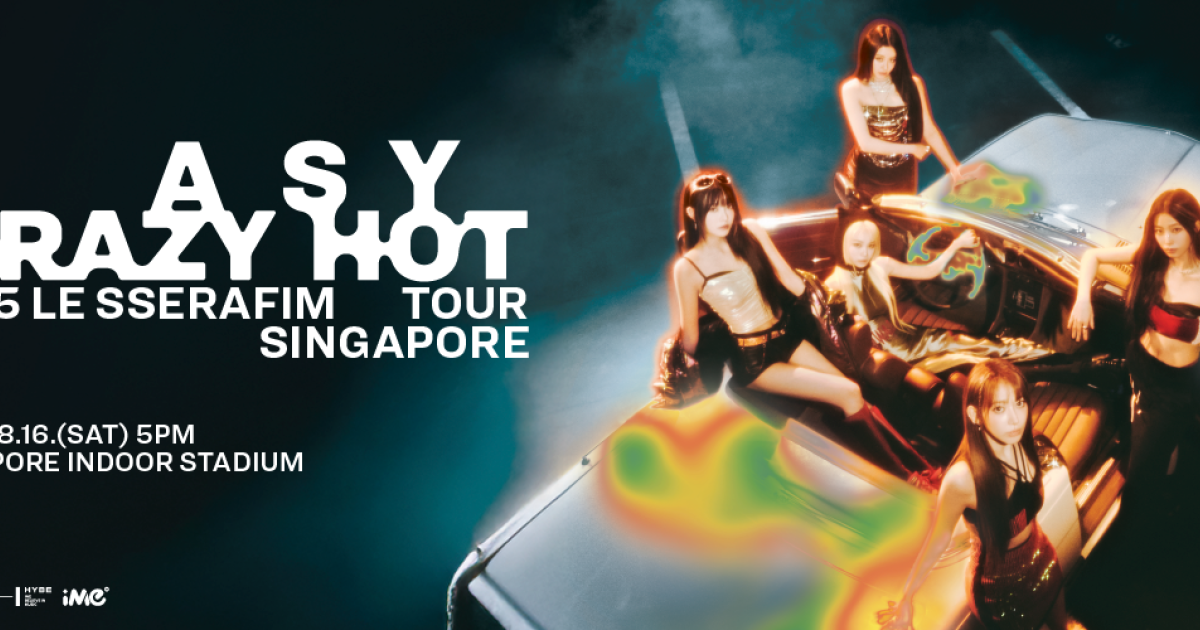 2025 LE SSERAFIM World Tour ‘EASY… | The Beat Singapore