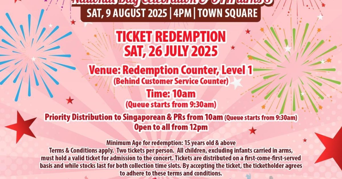 Majulah Singapura, Tampines! National… | The Beat Singapore