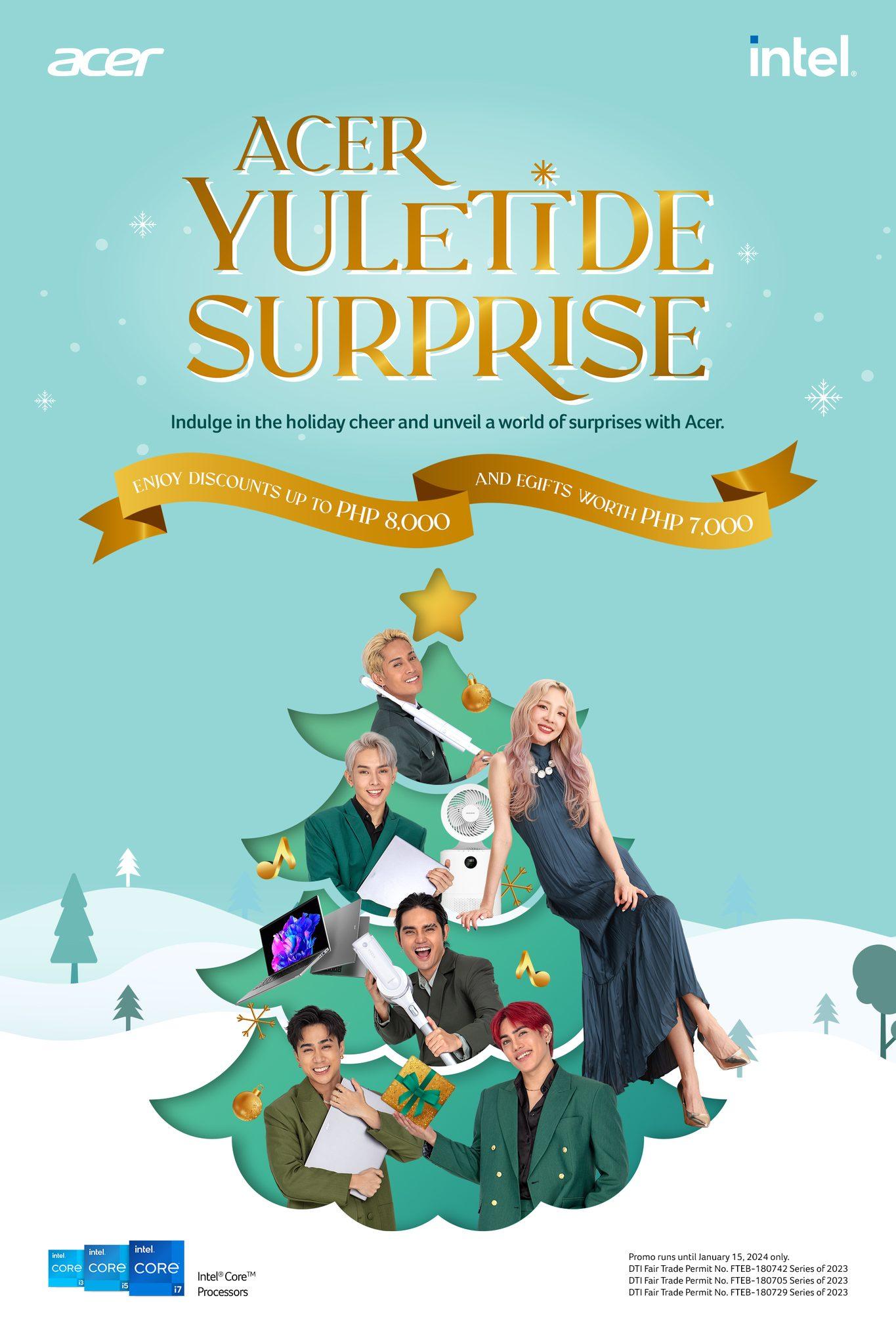 Acer Yuletide Surprise Promo 2023 | The Beat Manila