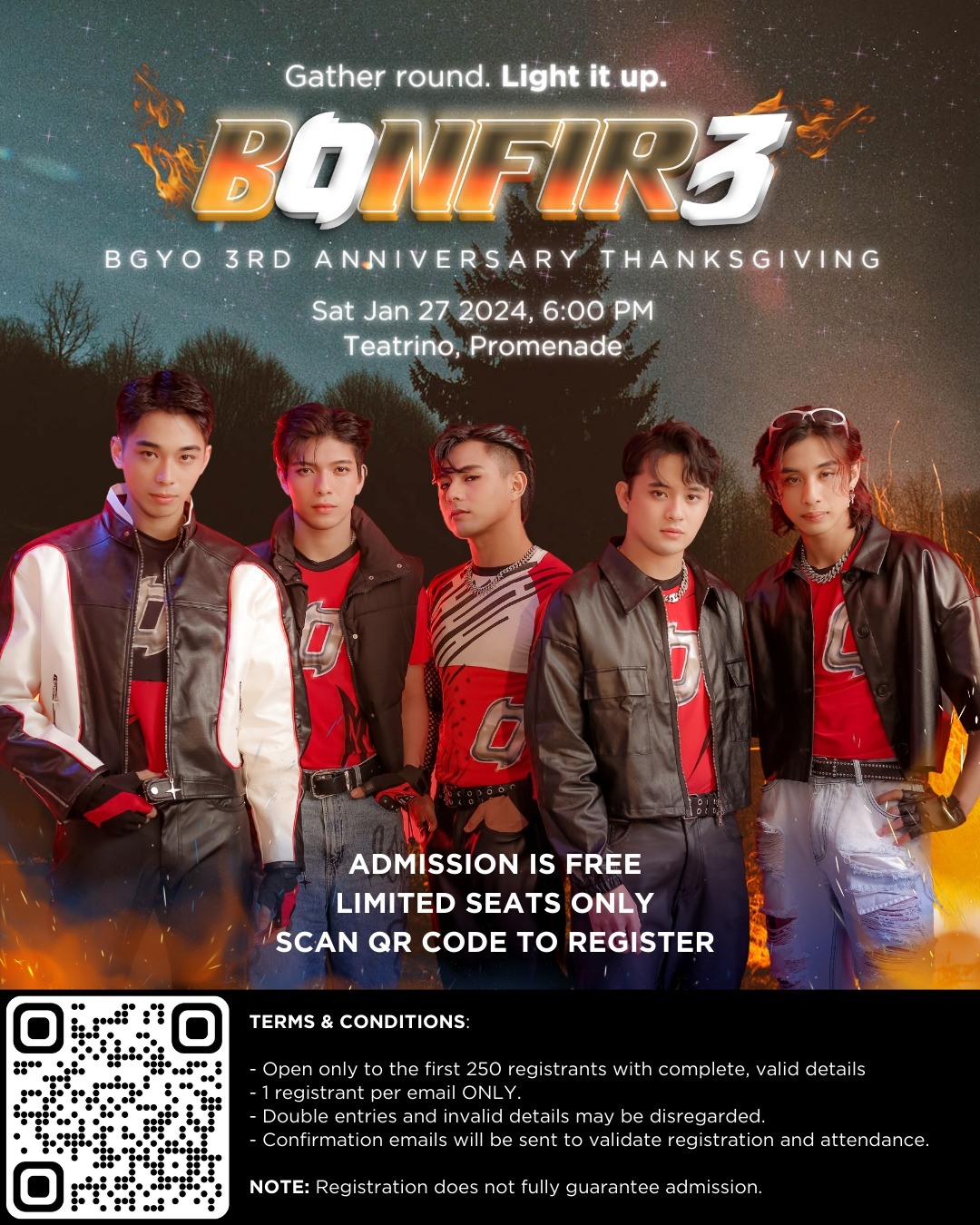BONFIR3 - BGYO 3rd Anniversary… | The Beat Manila