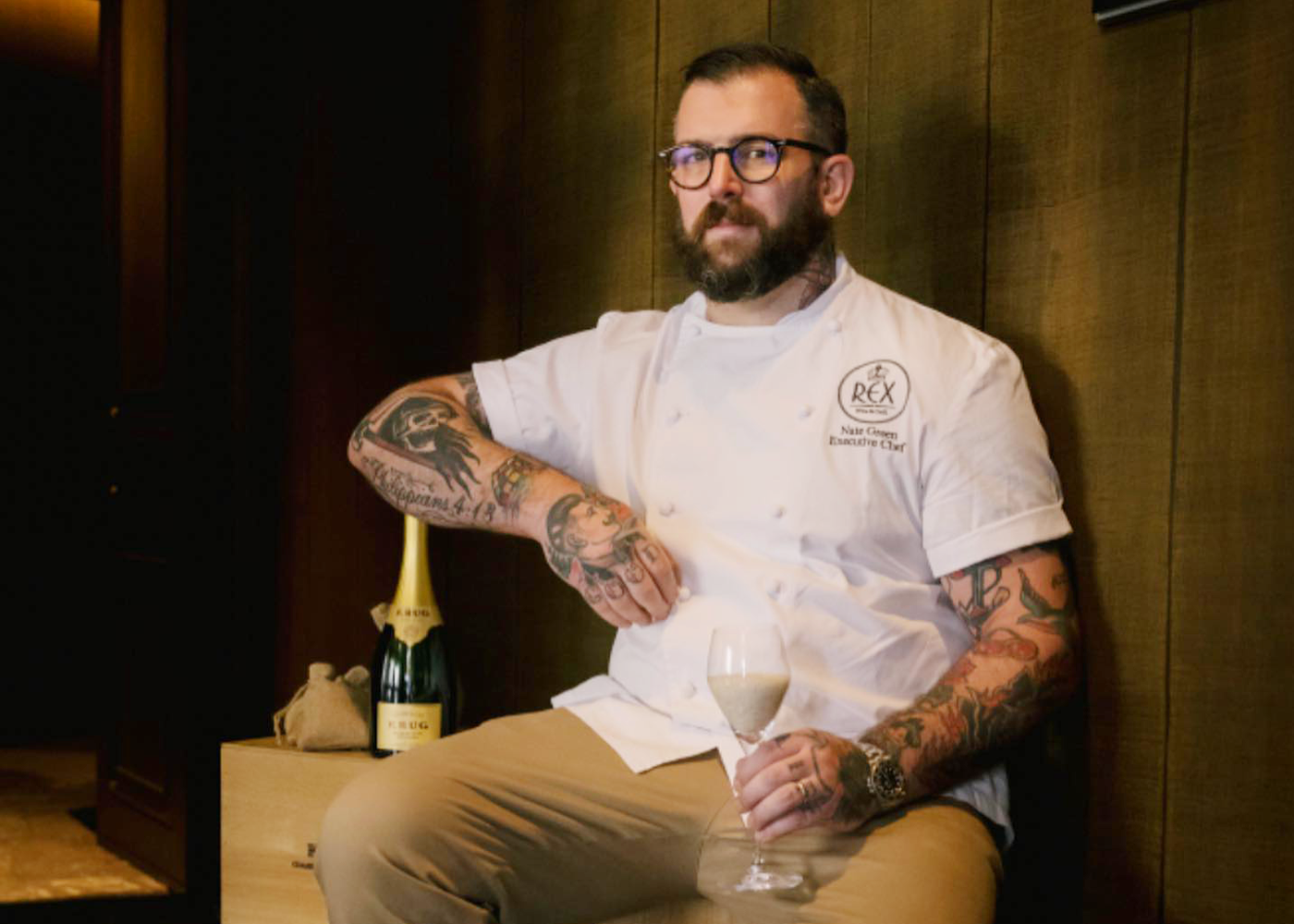 Nathan Green of REX, KILO Steakhouse on The Delish Guestlist