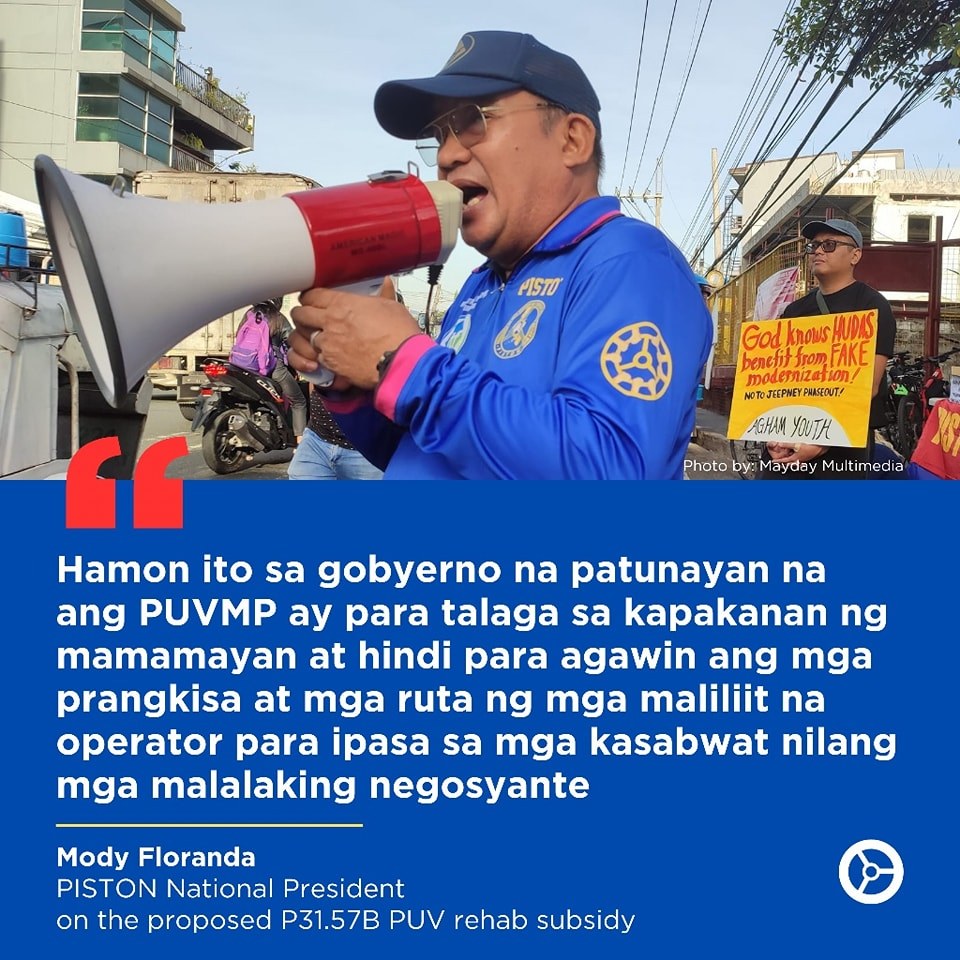 The PUV Modernization Program and How It Affects Us All