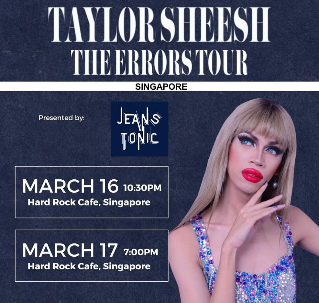 Taylor Sheesh 'The Errors Tour' | The Beat Singapore