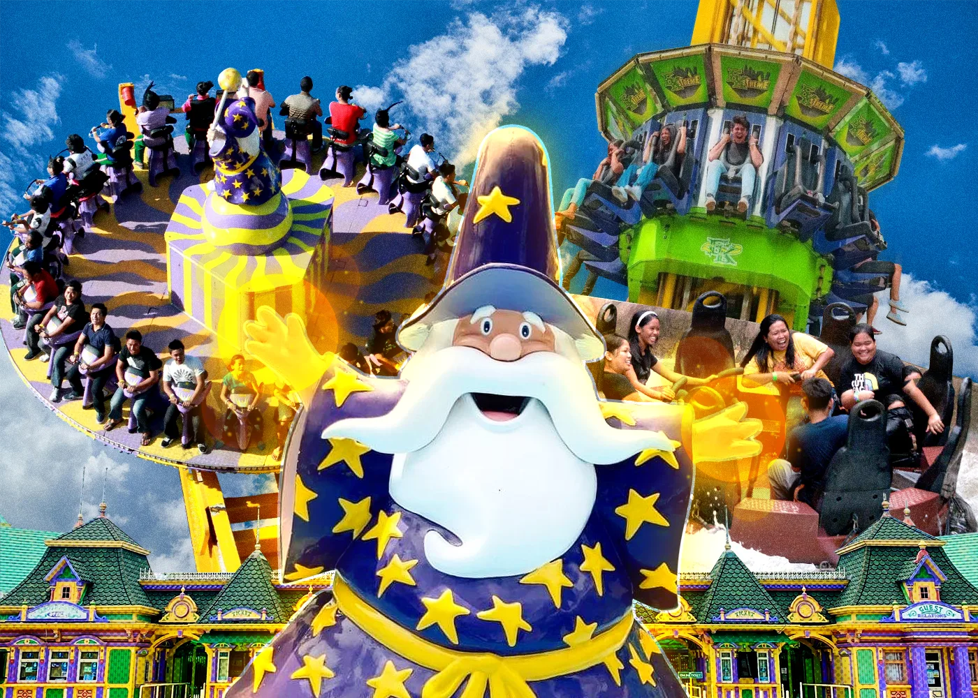 Enchanted Kingdom Horror Train Seven Dwarfs Mine Train (2025) All