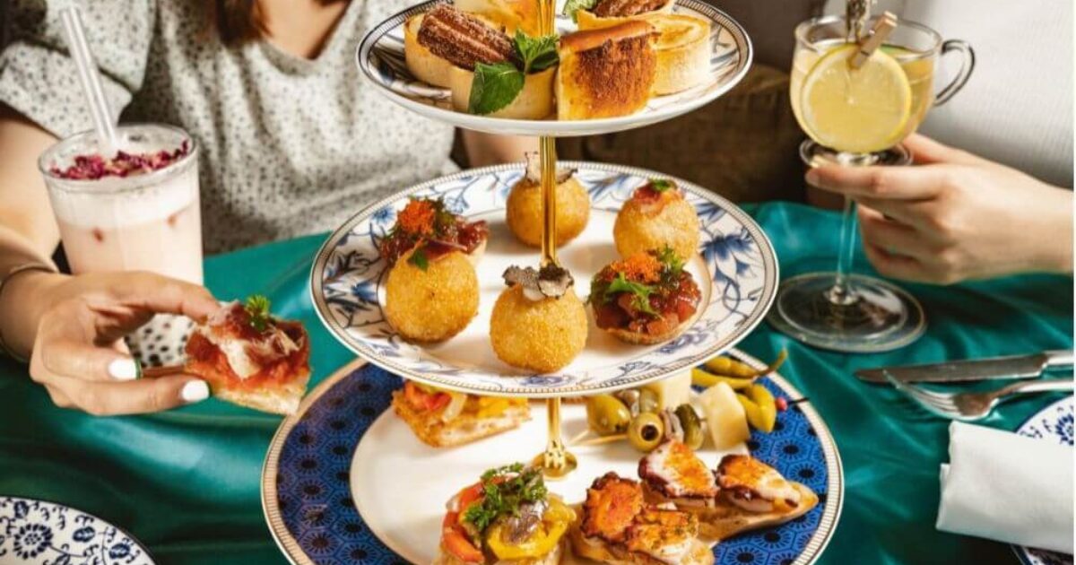 The Optimist Launches Spanish-Inspired Afternoon Tea Set
