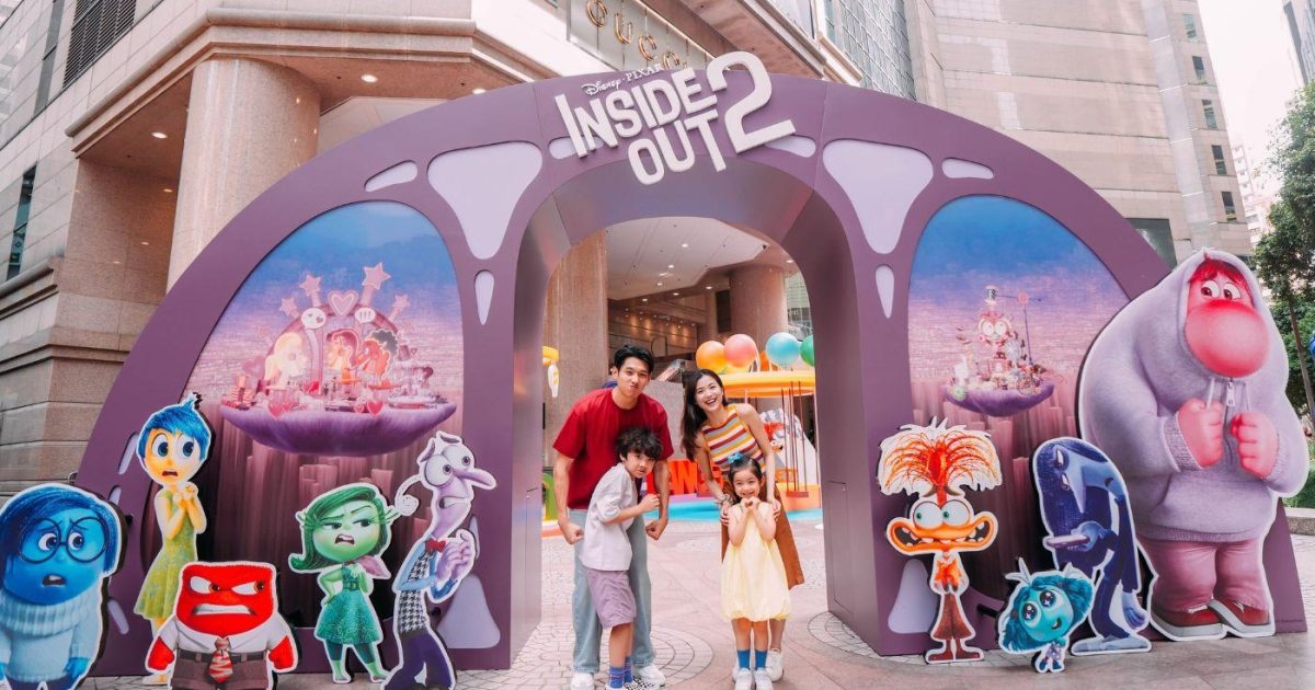 Inside Out 2 Emotion Playpark at Times Square, Hong Kong