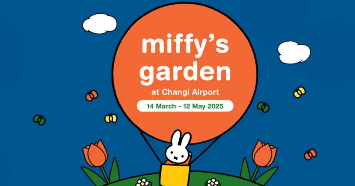 Celebrate Miffy’s 70th Birthday at the Changi Airport