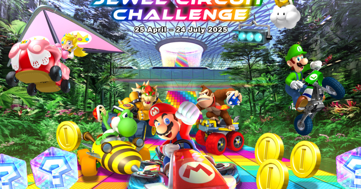 ICYMI: Nintendo Has a New Mario Kart Pop-Up at Jewel Changi