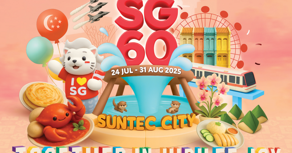 Celebrate SG60 at Suntec City: SG60 Together in Jubilee Joy