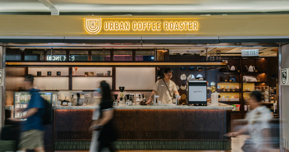 Homegrown Coffee Brand Urban Coffee Roaster Opens at HKIA