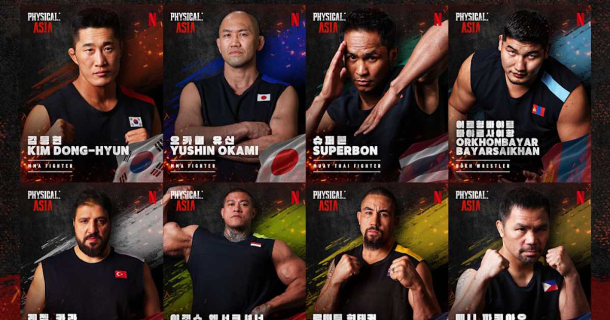 Asian Athletes Dominate the Cast for 'Physical: Asia'