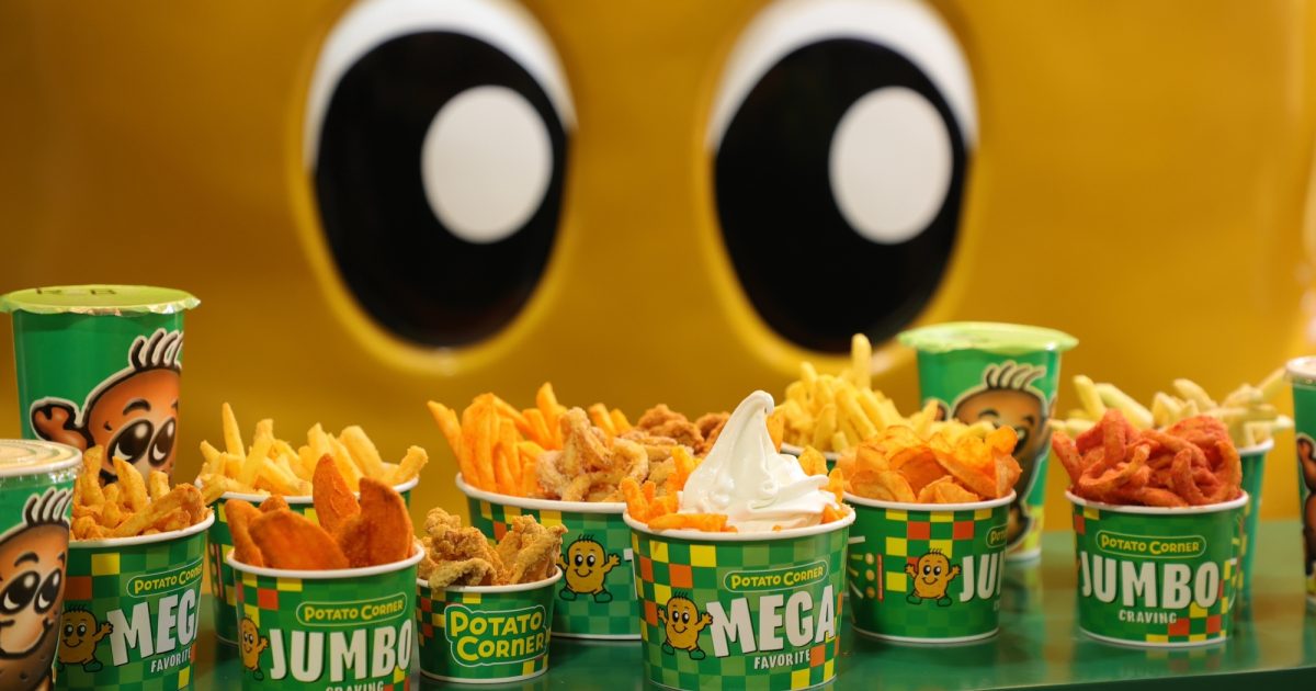 Taste Potato Corner XP’s Exclusive Glorietta 4 Menu