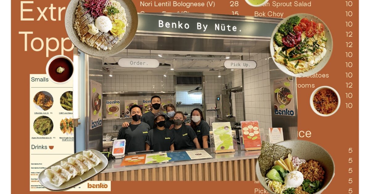 Benko by nüte: A BaseHall Bento Putting Nutrition First