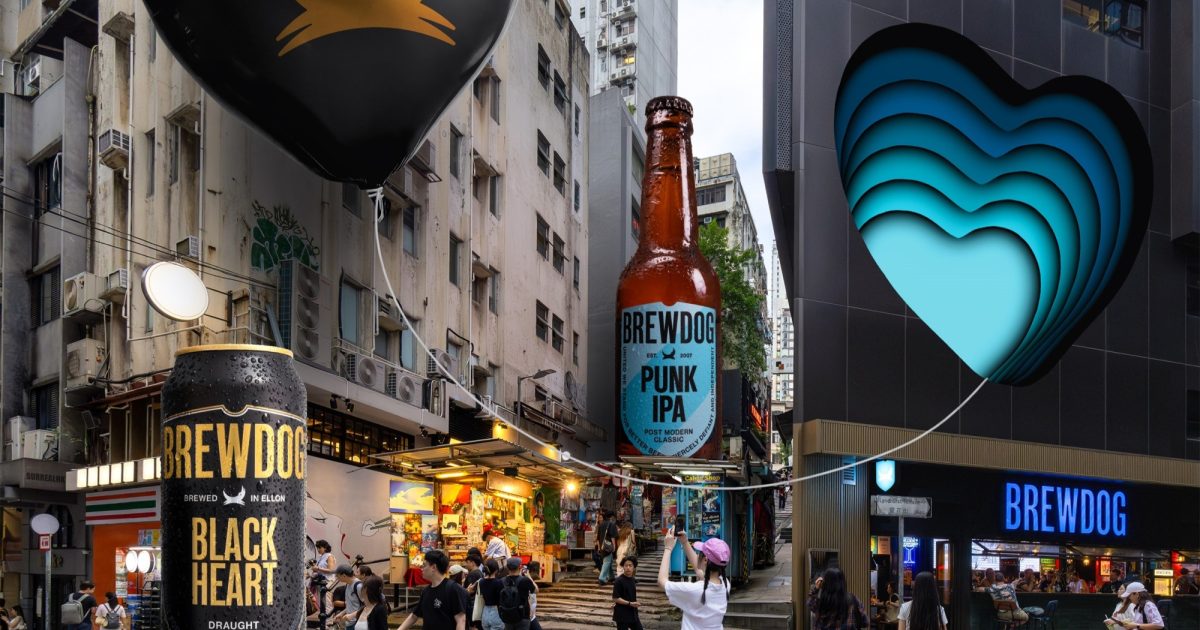 BrewDog Launches Black Heart Stout in HK with Pop-Up Tour