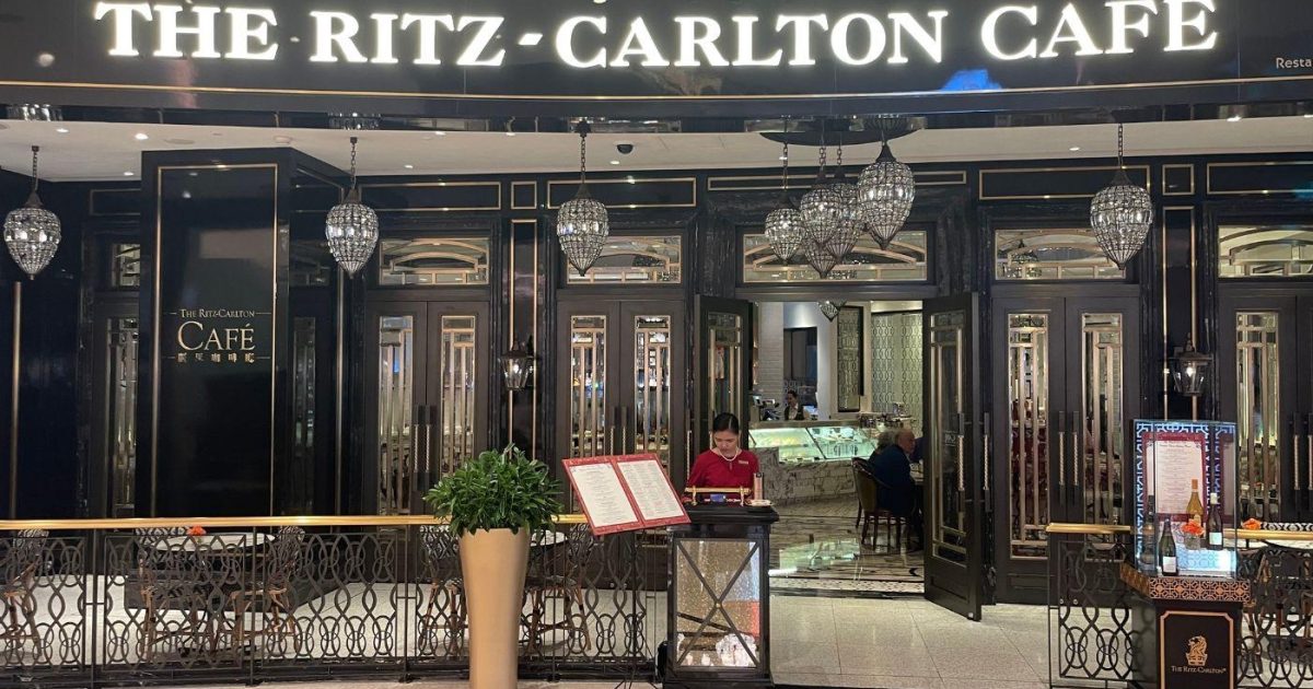 The Ritz-Carlton Café Restaurant Review | Delish Eats
