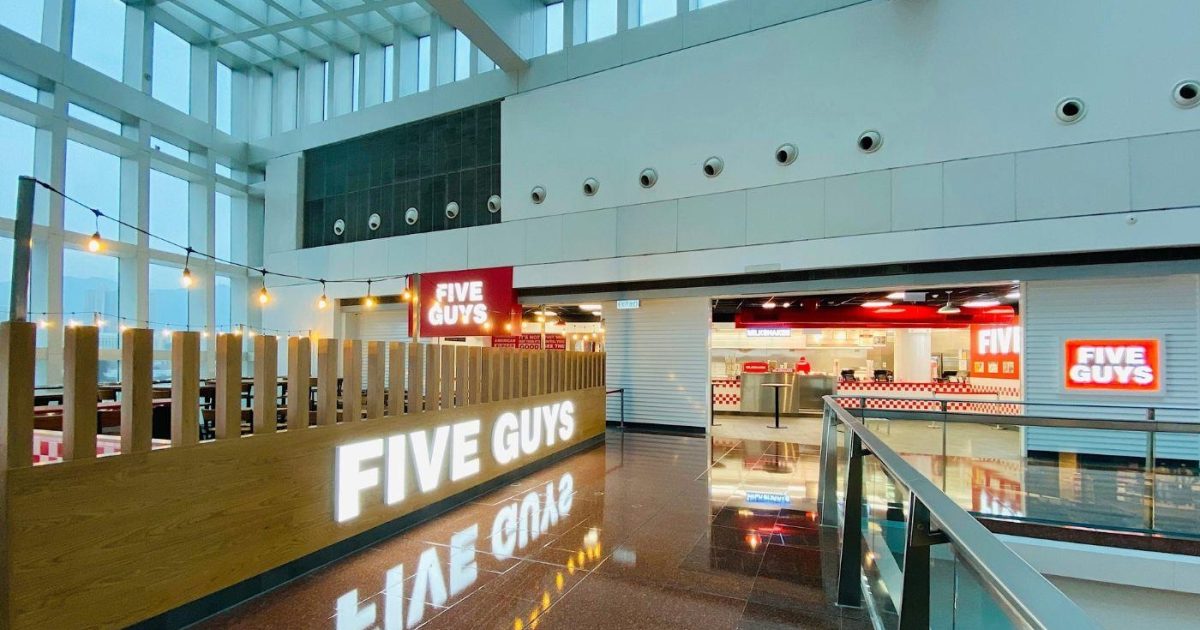 Five Guys Opens Ninth Hong Kong Location at Festival Walk
