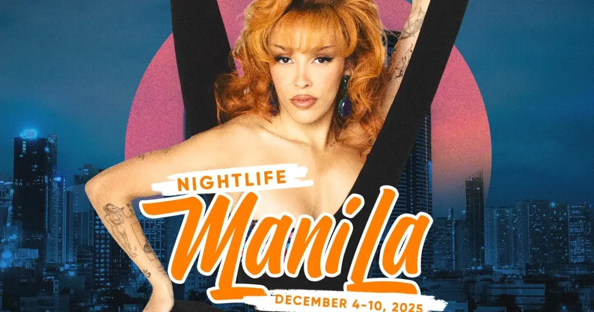 LIST: SEXBOMB, Doja Cat, & More in Manila on Dec. 4-10, 2025