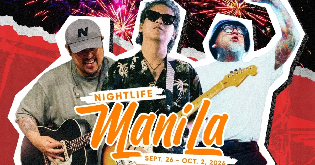 LIST: Must-See Concerts in Manila on Sept. 26-Oct. 2, 2024