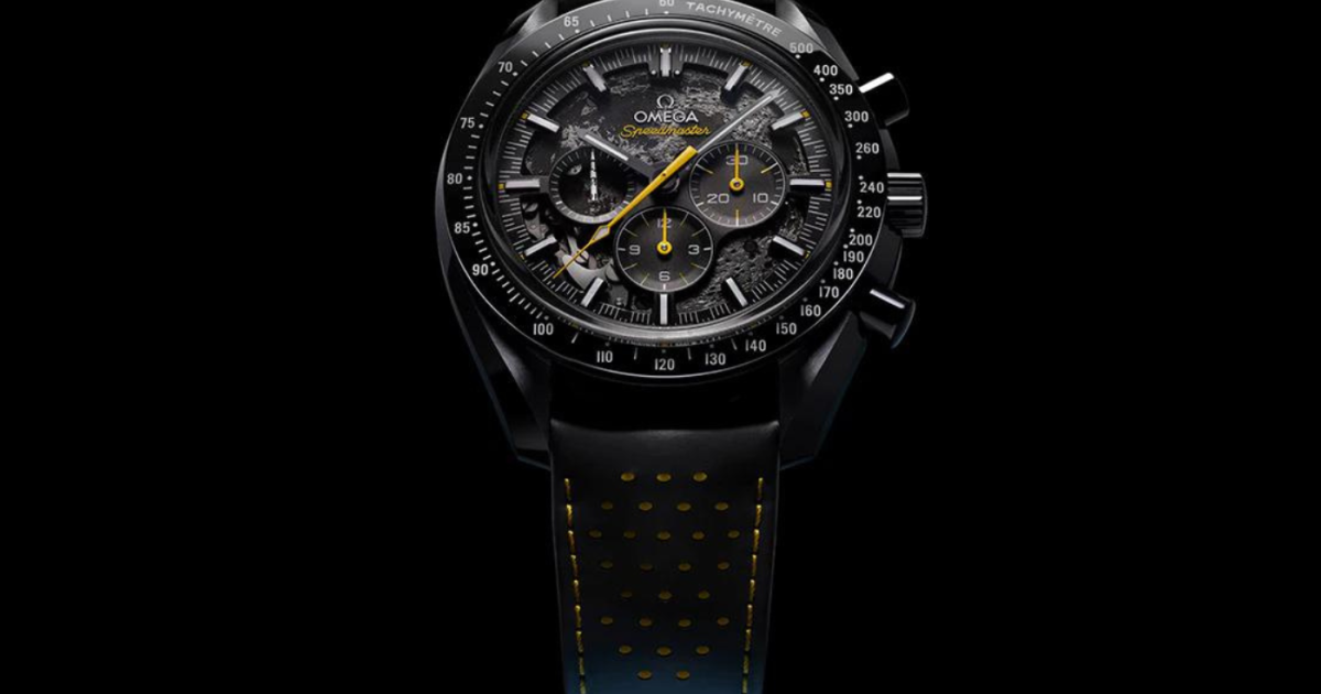 This Omega Watch Features the Deets of the Moon’s Other Side