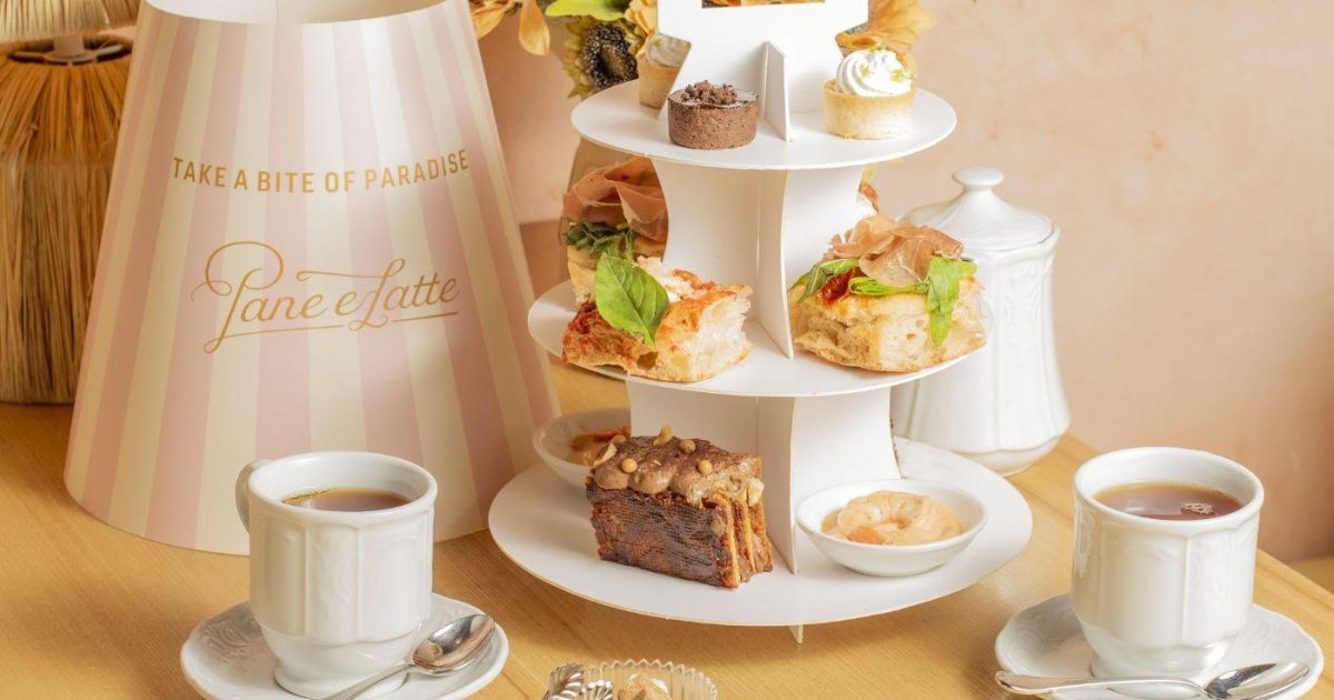 Pane e Latte Launches First Italian Afternoon Tea Set