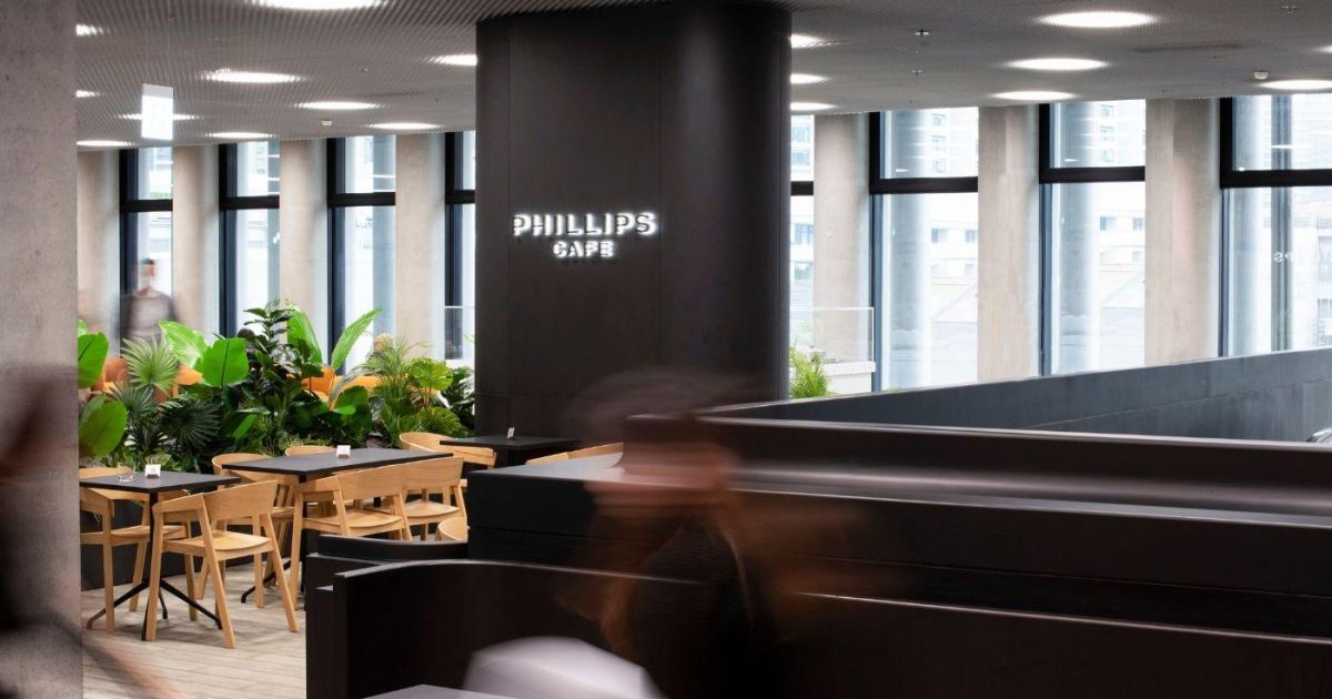 Phillips Launches Own Café in Their Asia Headquarters in HK