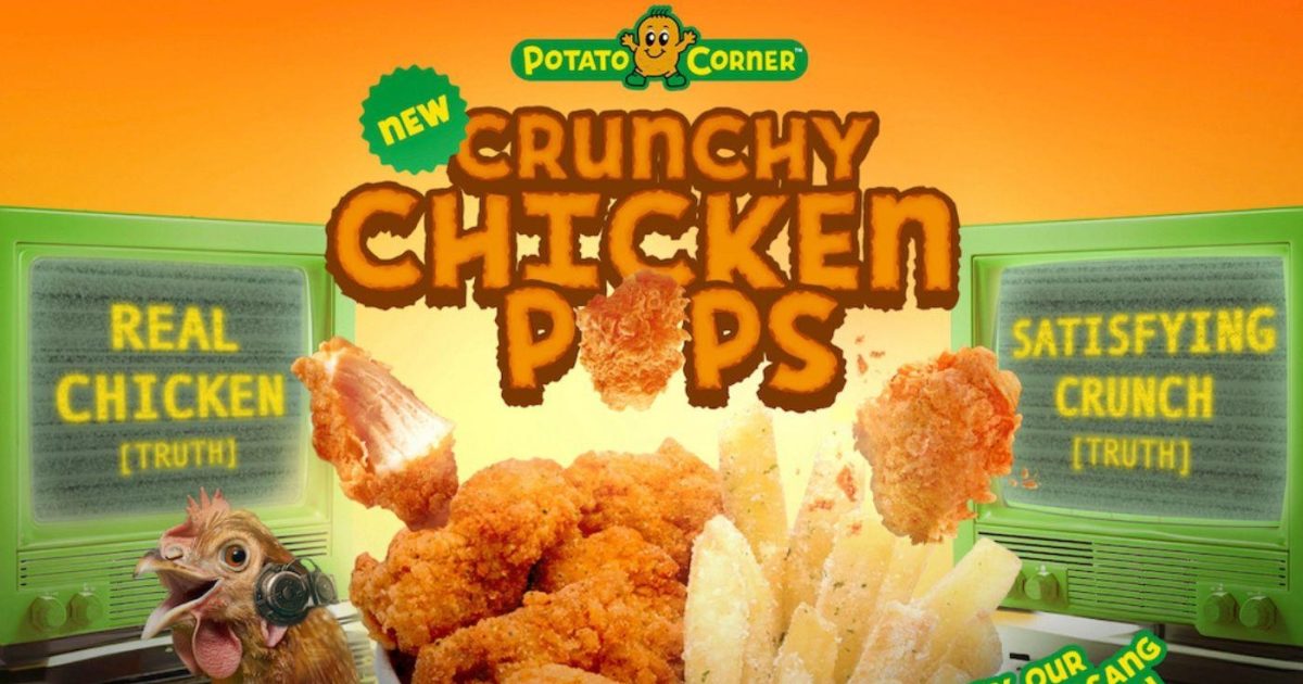 Potato Corner Launched their All-New Crunchy Chicken Pops