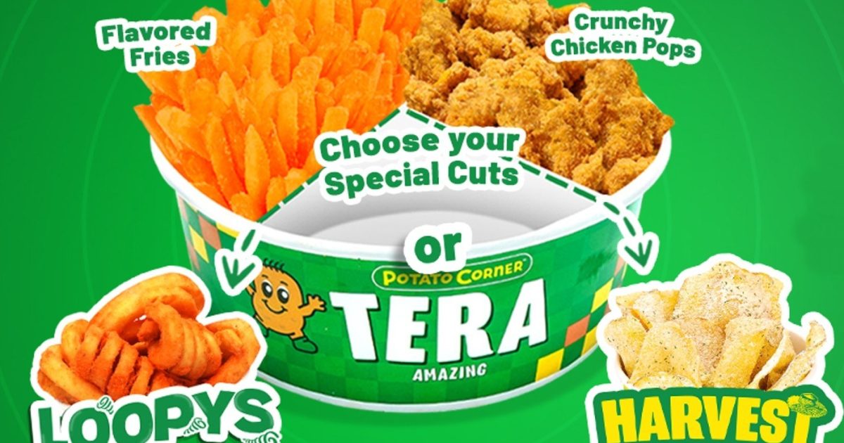 Potato Corner’s Loopys and Harvest Chips are now available!