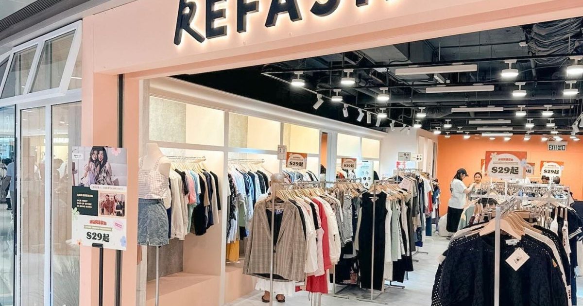 Pre-loved Clothing Shop REFASH Makes Hong Kong Debut at MOKO