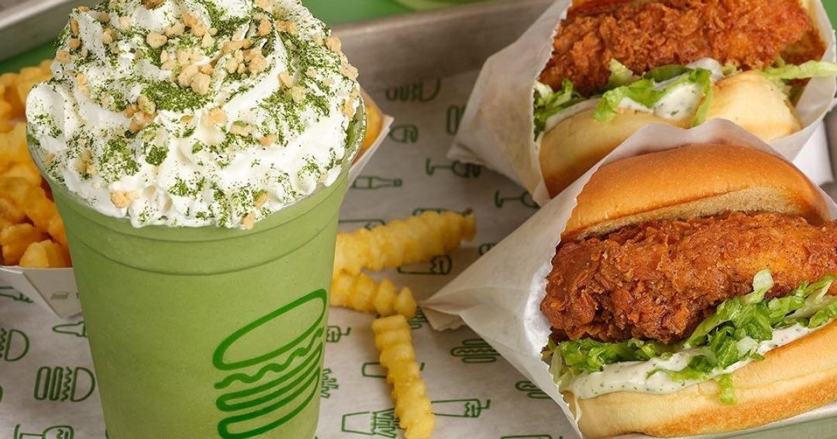 Shake Shack to Launch Matcha Cookies & Cream Shake