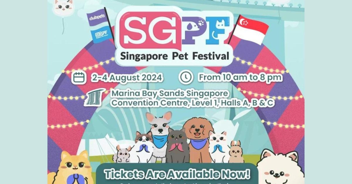 Singapore Pet Festival 2024 Returns with Exciting Activities