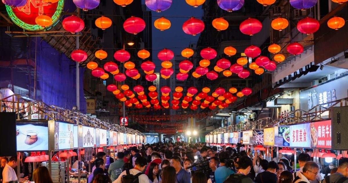 Check Out the Revamped Temple Street Night Market in HK