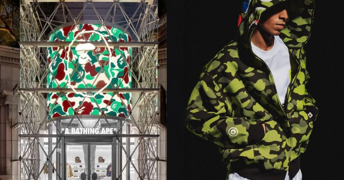 BAPE® Opens its First All-White Concept Store in Hong Kong