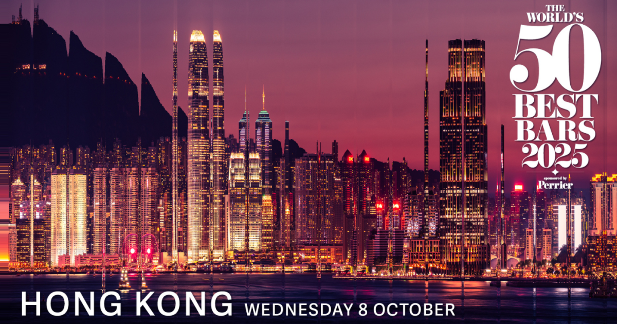 The World’s 50 Best Bars 2025 to Be Revealed in Hong Kong