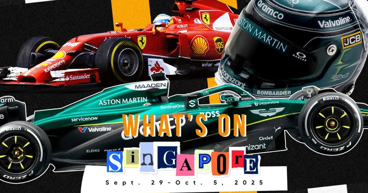 F1 Grand Prix Events in Singapore on Sept. 29-Oct. 5, 2025