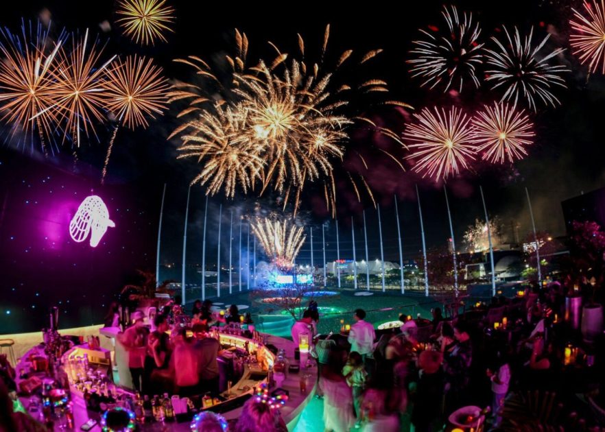 Celebrate NYE at Topgolf Megacity: Fun and Fireworks