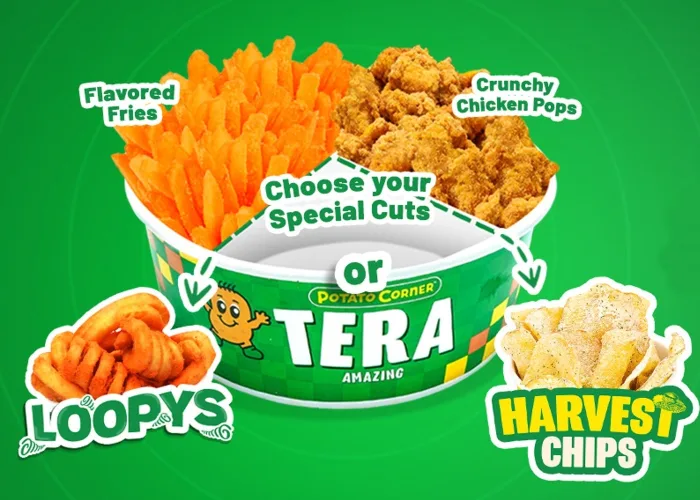 Potato Corner’s Loopys and Harvest Chips are now available!
