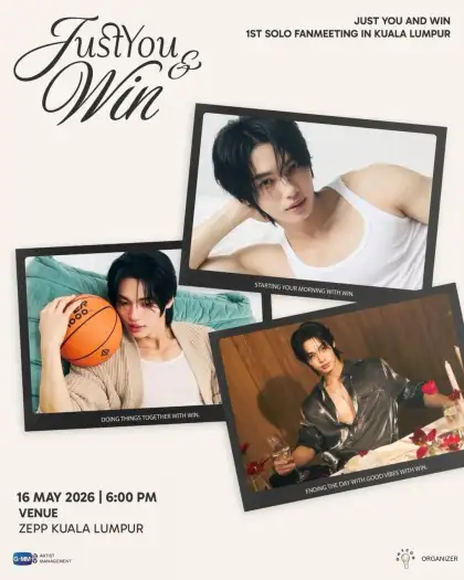 Win Metawin to Hold his First Solo Fanmeet This May 2026