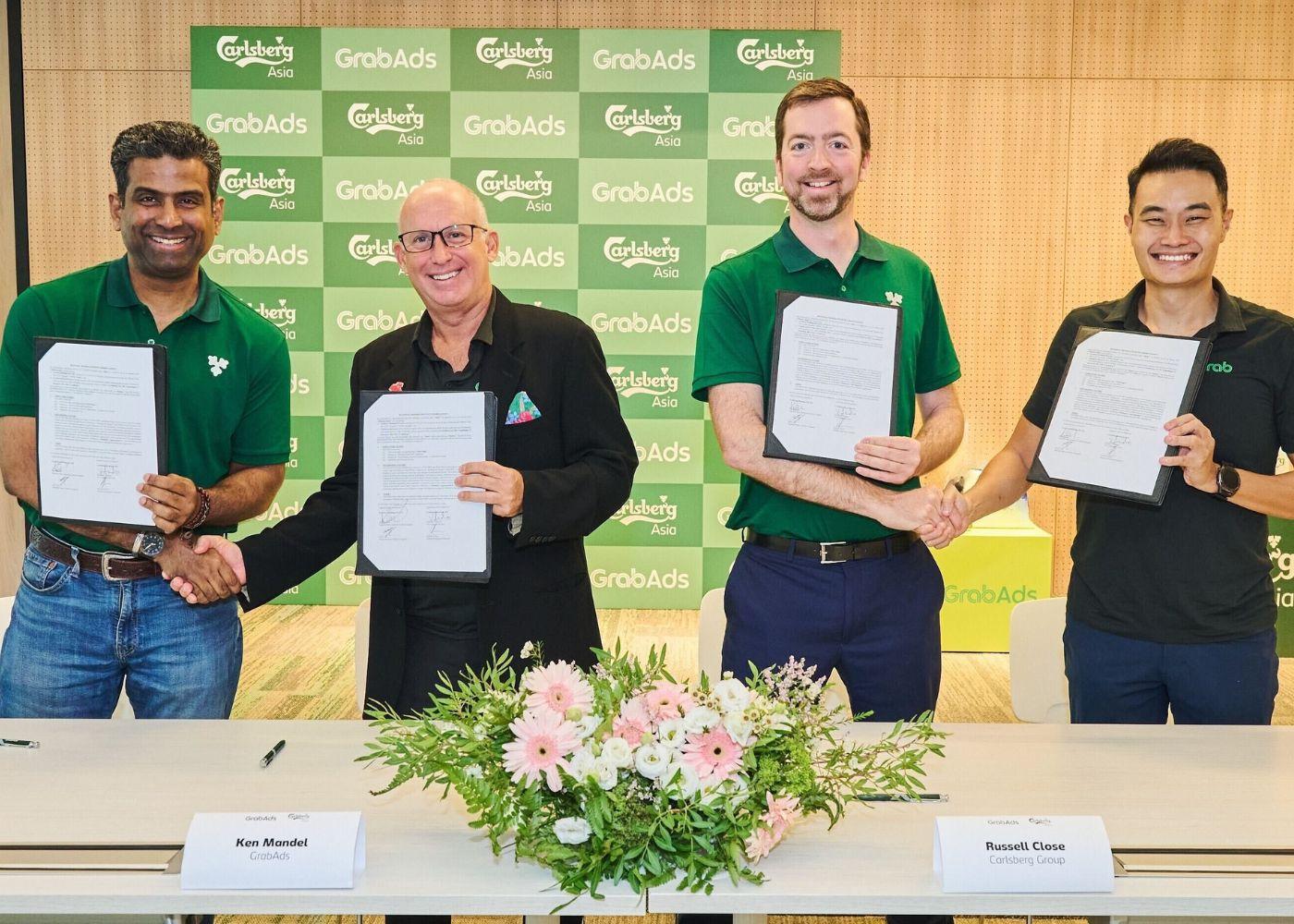 Carlsberg Asia Just Announced a New Partnership With Grab