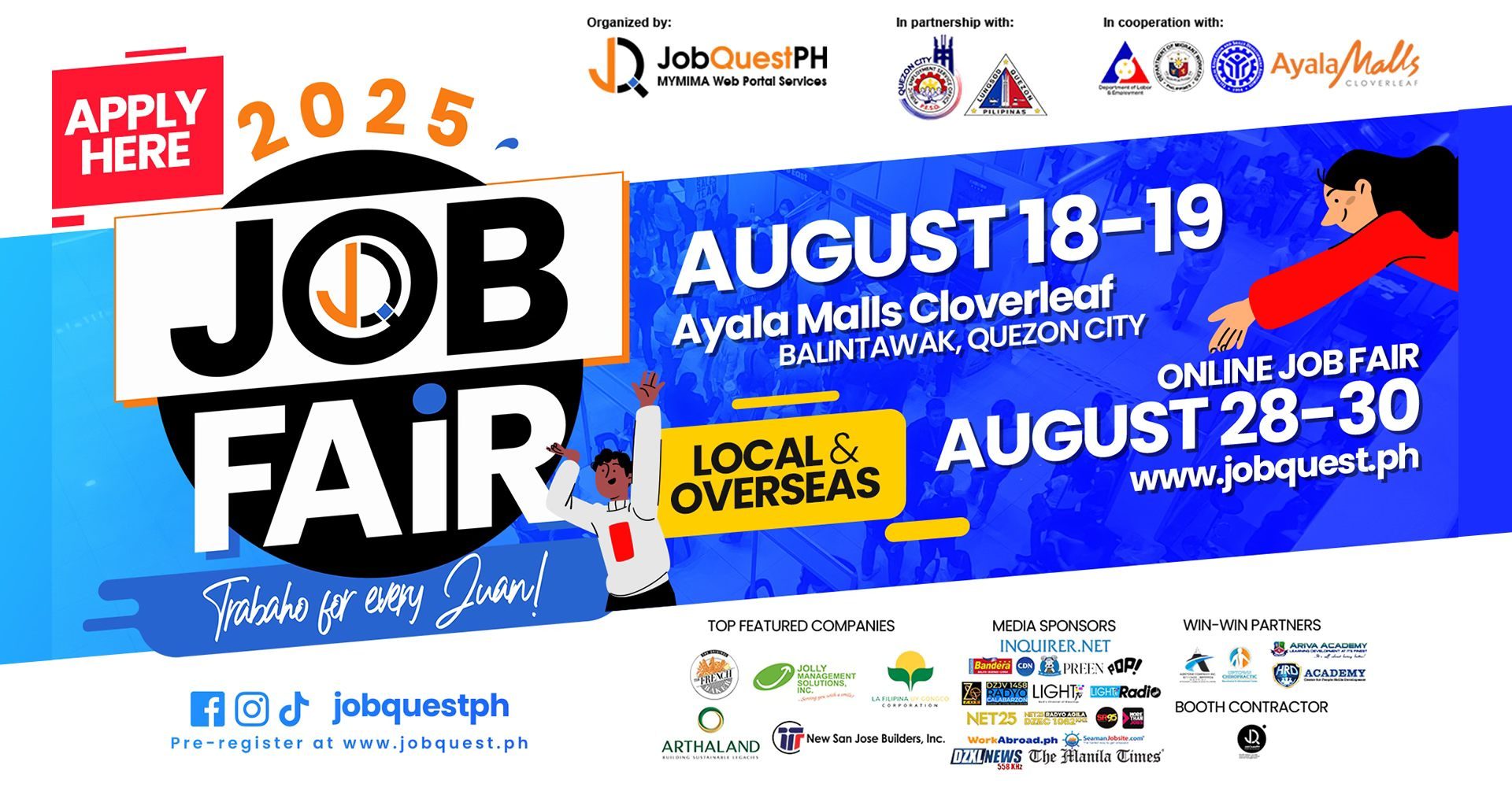 JobQuestPH Job Fair | The Beat Manila