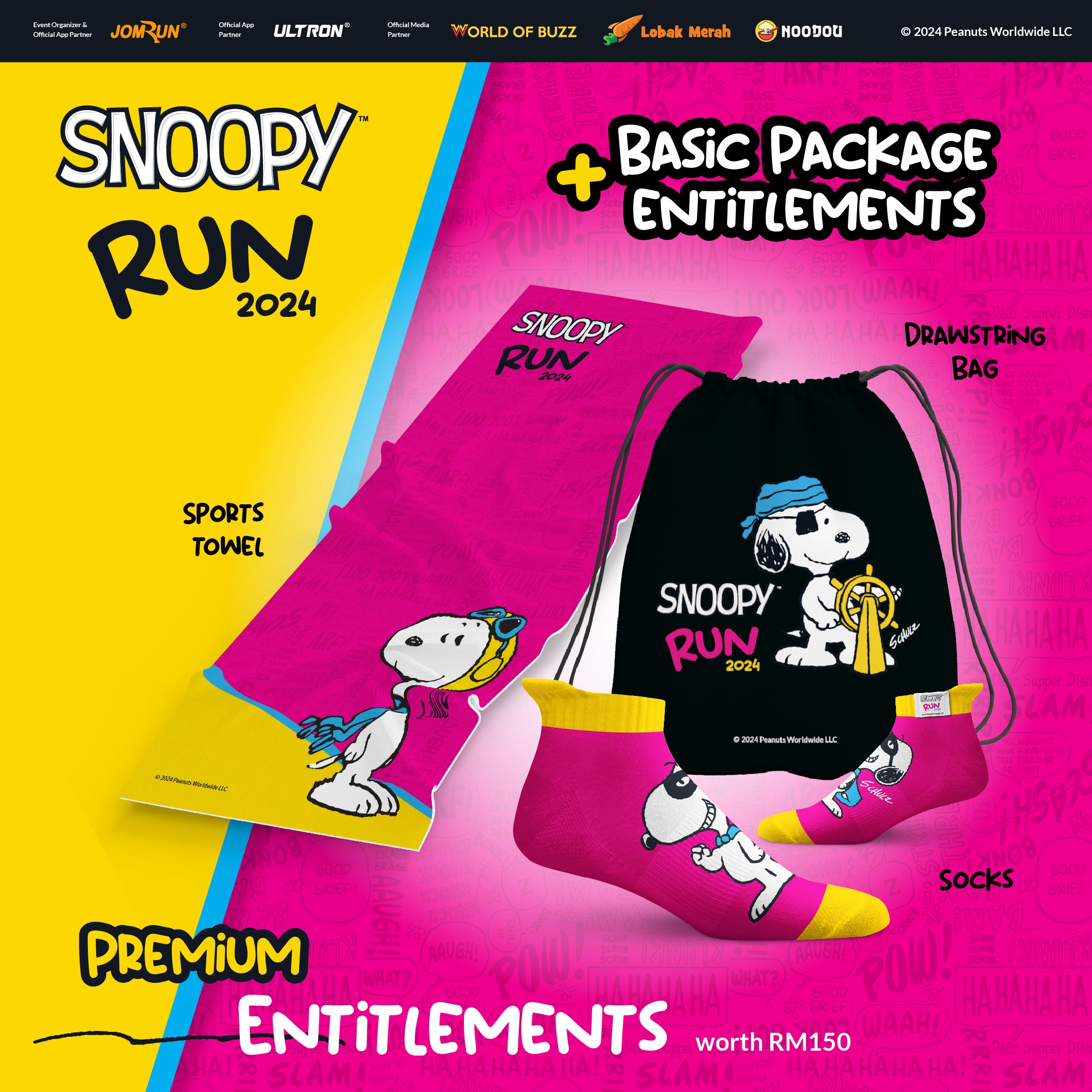 Get Official Snoopy Merch When You Join This Fun Run
