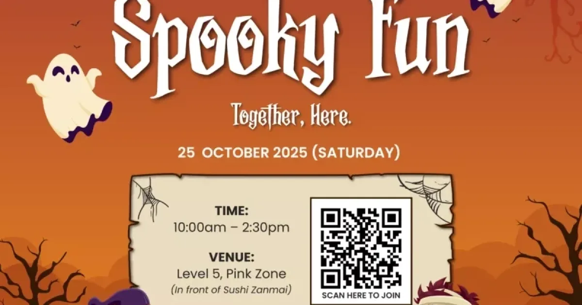 Pavilion Bukit Jalil: 'Spooky Fun Together, Here.'