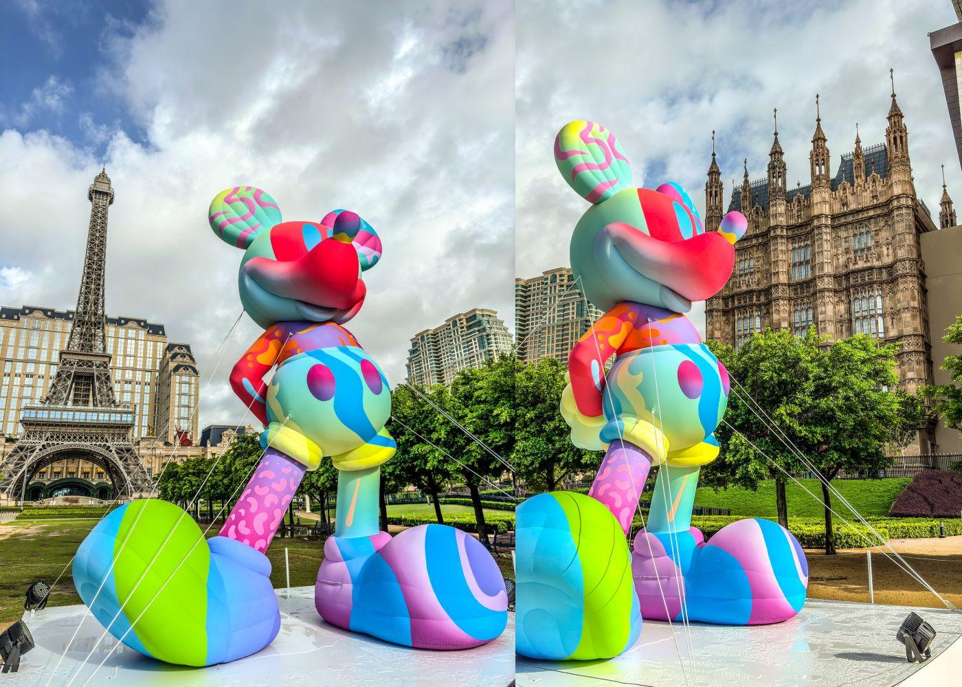 See Giant Mickey Mouse Artworks in Macau Until Oct. 15