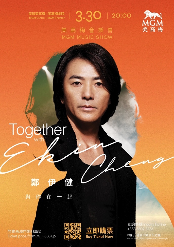 Celebrate the Easter Weekend With Ekin Cheng at MGM Theater