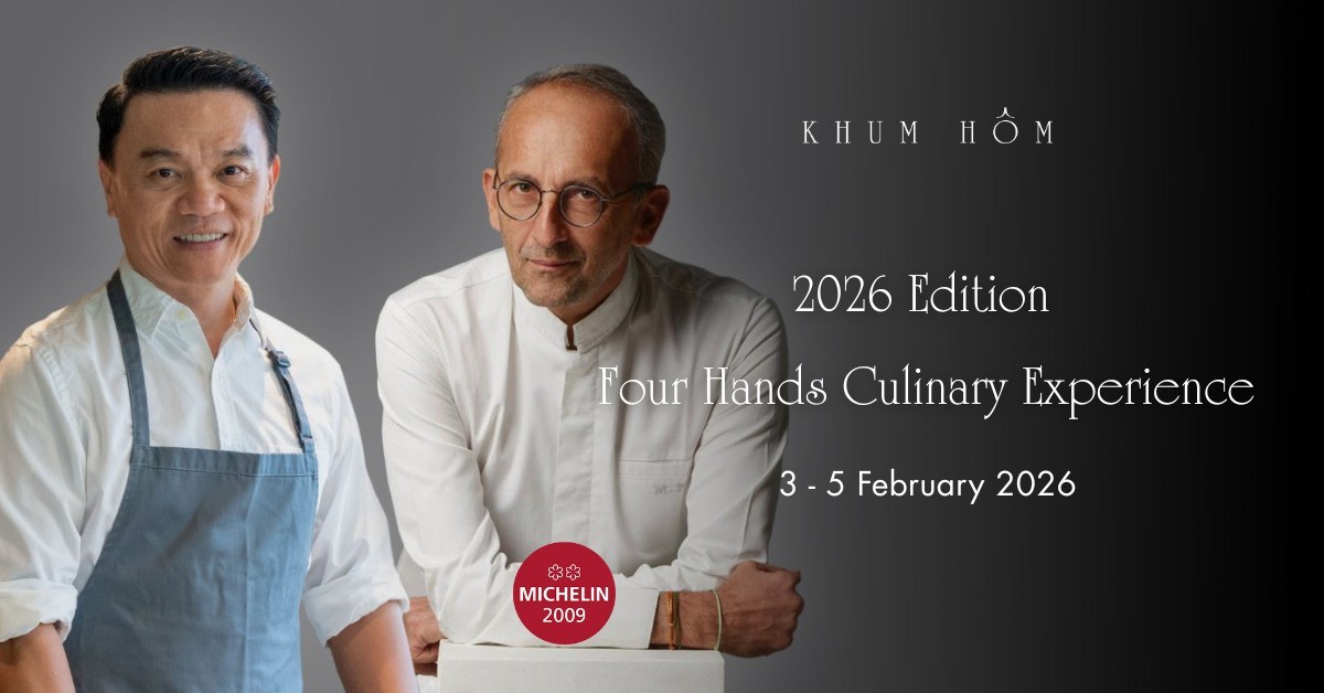 Khum Hom Four Hands Chef Michel Portos x… | The Beat Bangkok