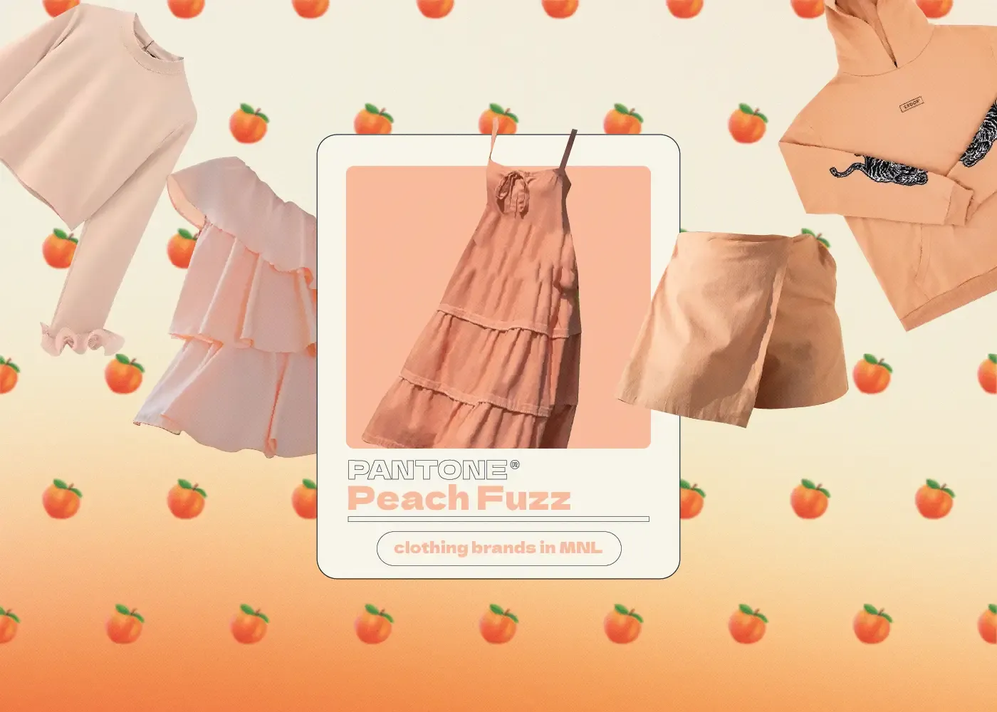 Shop Quality Peach Fuzz-themed OOTDs from These Local Brands