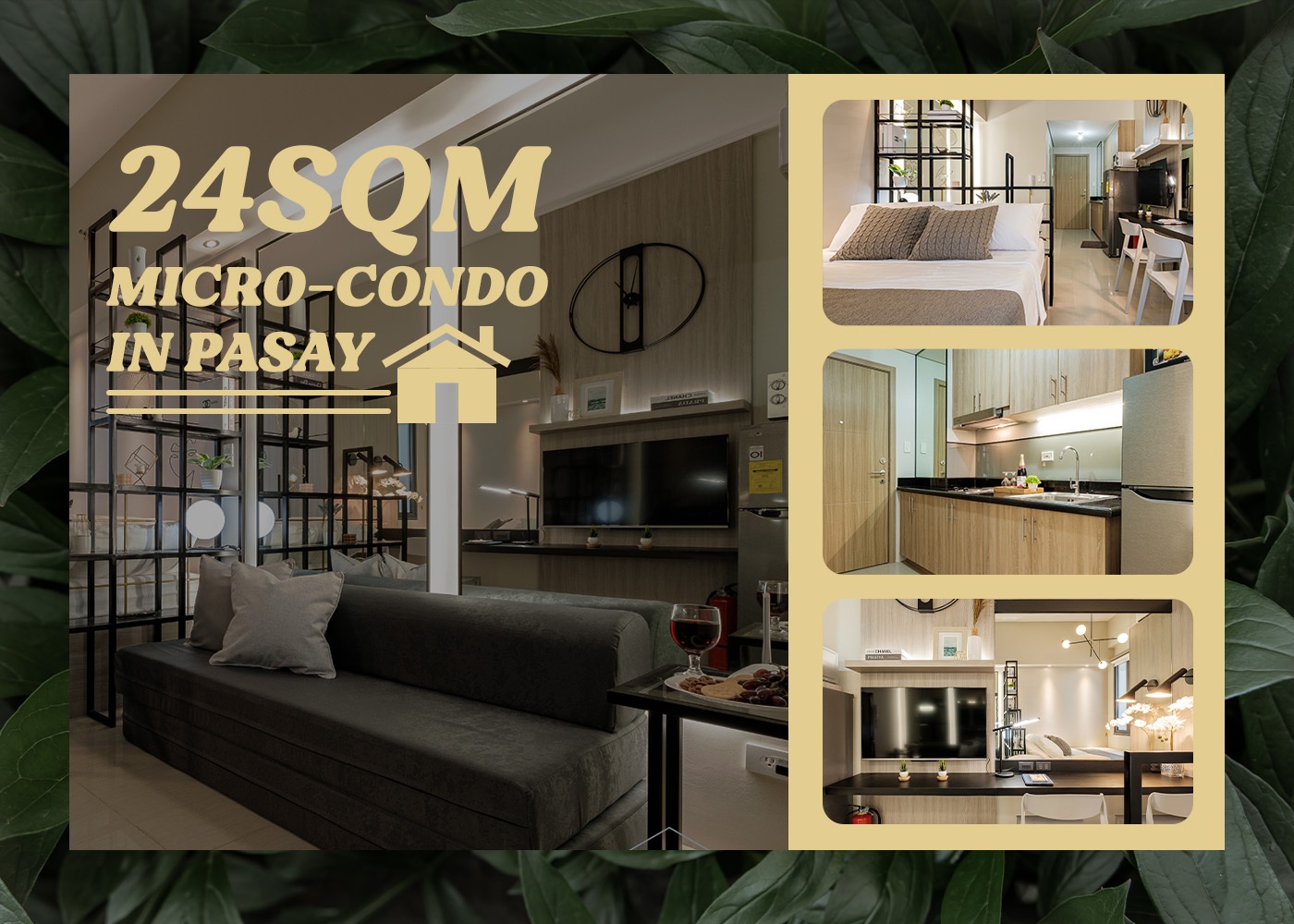 Peek Inside a Resort-Like 24-Square-Meter Condo in Pasay