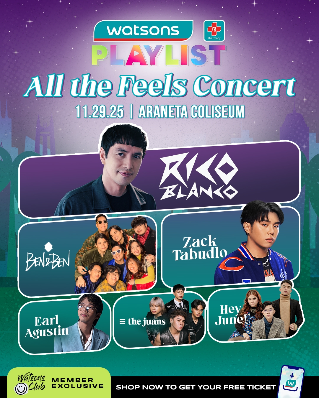 Watsons Playlist: All the Feels Concert | The Beat Manila