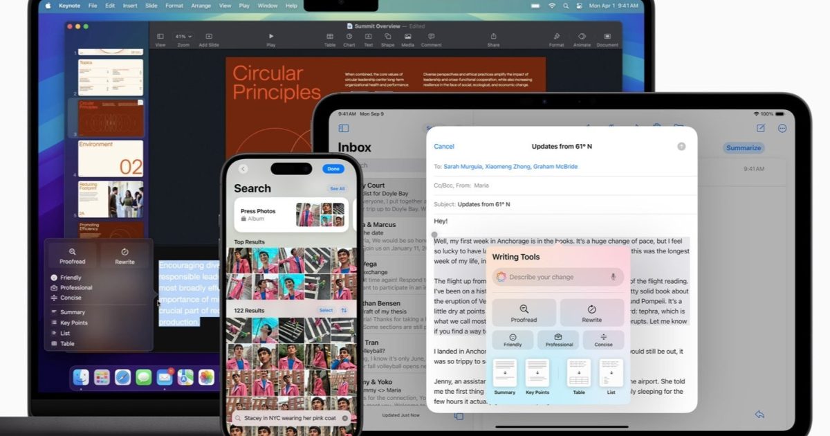 Apple Launches First Wave of Apple Intelligence Features